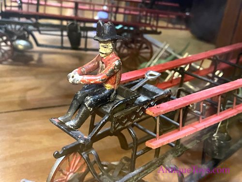 Pratt & Letchworth Horse Drawn Fire Ladder *SOLD* – AntiqueToys.com ...