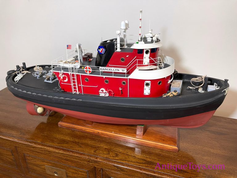 Museum Quality Tugboat Scale Model *SOLD* – AntiqueToys.com – Antique ...