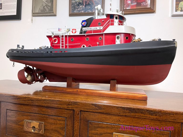 Museum Quality Tugboat Scale Model *SOLD* – AntiqueToys.com – Antique ...