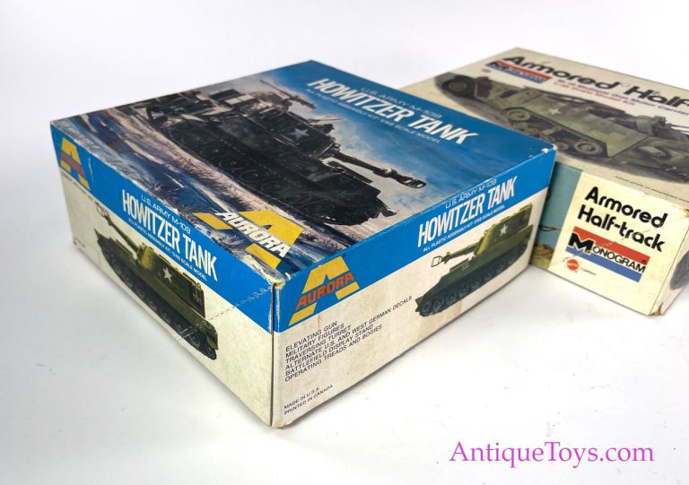 Vintage Tank and Half Track Model Kits *SOLD* – AntiqueToys.com ...