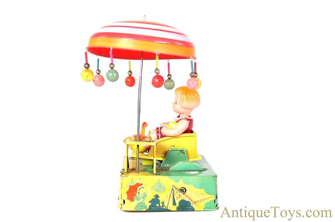 ALPS Alps Shoji Ltd. Tin Lithographed Windup Celluloid “Happy Life ...