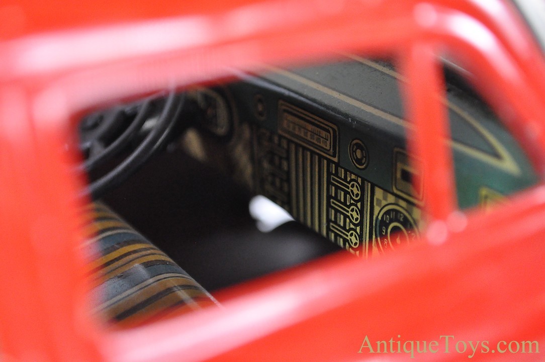 ALPS Alps Shoji Ltd. ca. 1953 Tin Lithographed Friction Packard Sedan ...