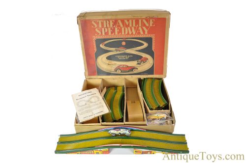 Marx Tin Lithographed Windup “Streamline Speedway” with Box *SOLD ...