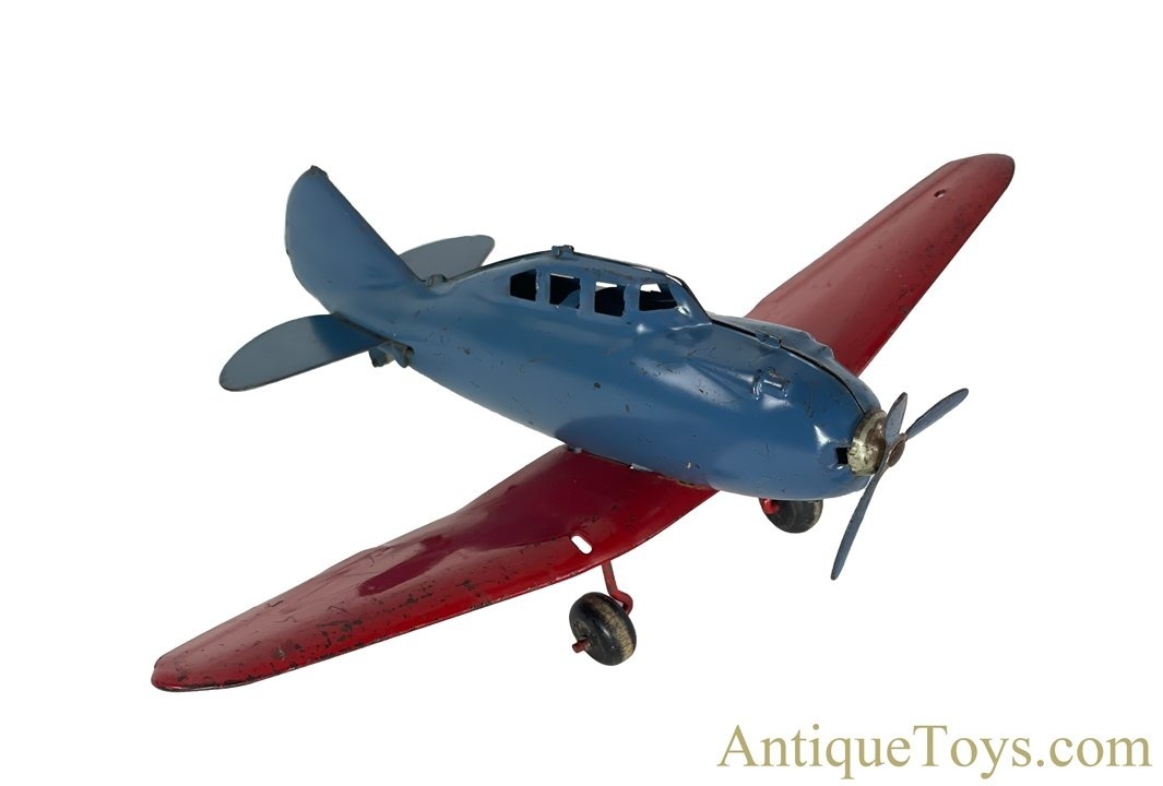 Marx ca. 1941 Large Pressed Steel Seversky P-35 Airplane *SOLD ...