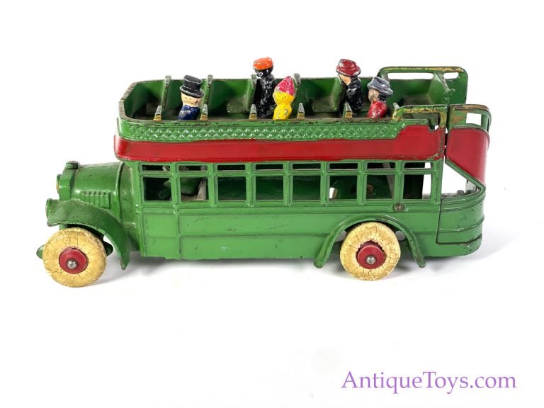 Kenton Cast Iron Double Decker 10″ Bus *SOLD* – AntiqueToys.com ...