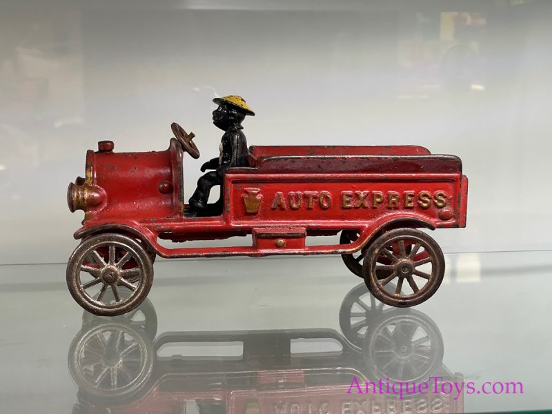 Hubley Cast Iron Auto Express Truck *SOLD* - AntiqueToys.com - Antique ...