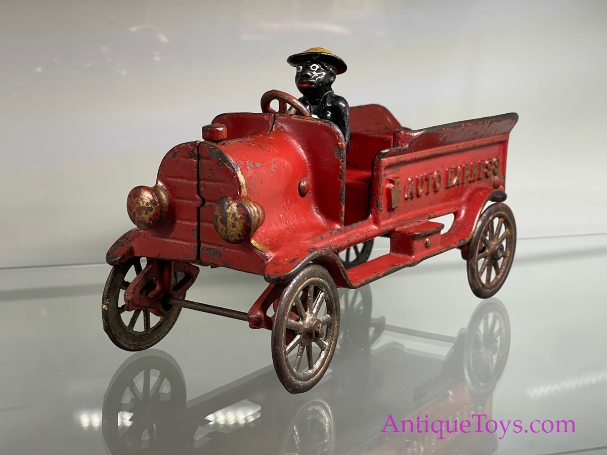 Hubley Cast Iron Auto Express Truck *SOLD* - AntiqueToys.com - Antique ...