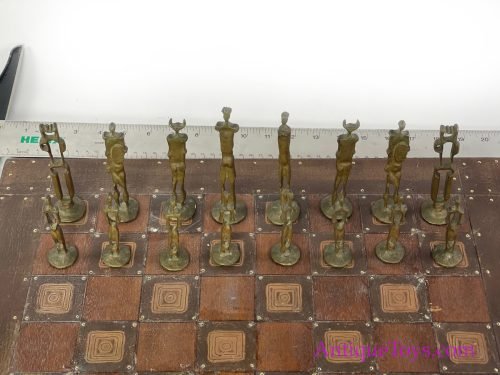 Brutalist Mid-Century Modern Chess Set for Sale *SOLD* – AntiqueToys ...
