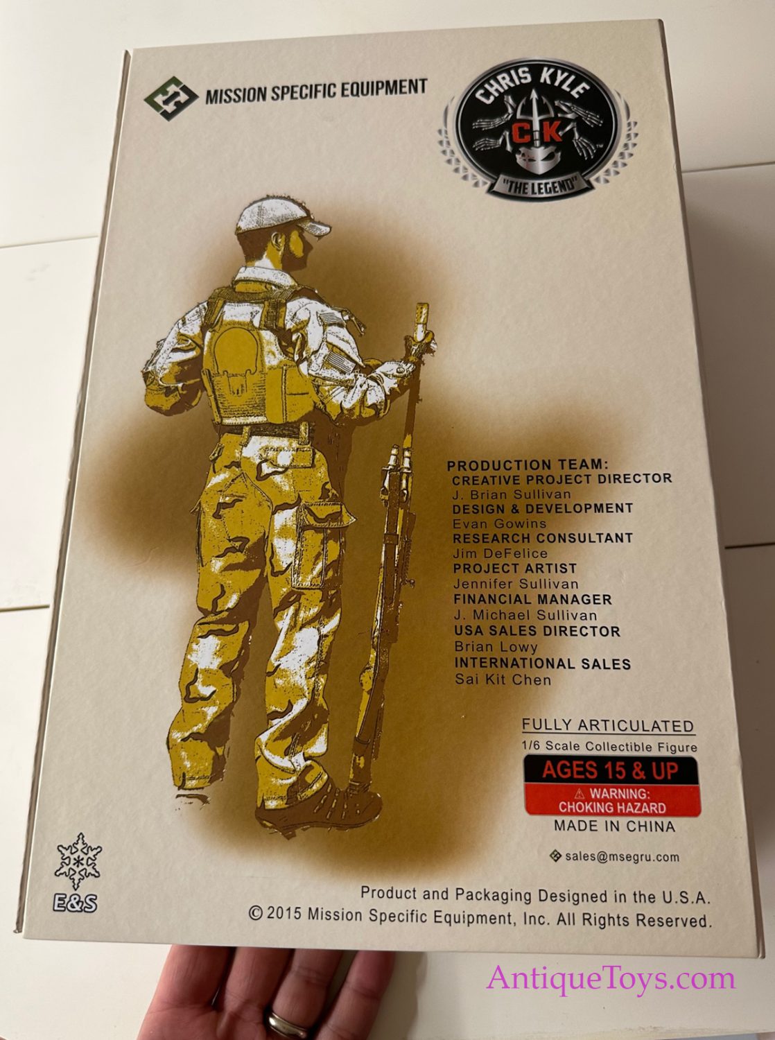 Easy and Simple DELUXE Chris Kyle "The Legend" V3 Navy Seal Team 3 1/6 ...