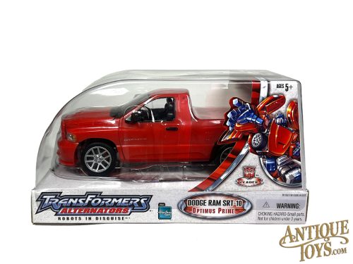 Hasbro 2005 Transformers Alternators Optimus Prime Dodge Ram SRT-10 ...