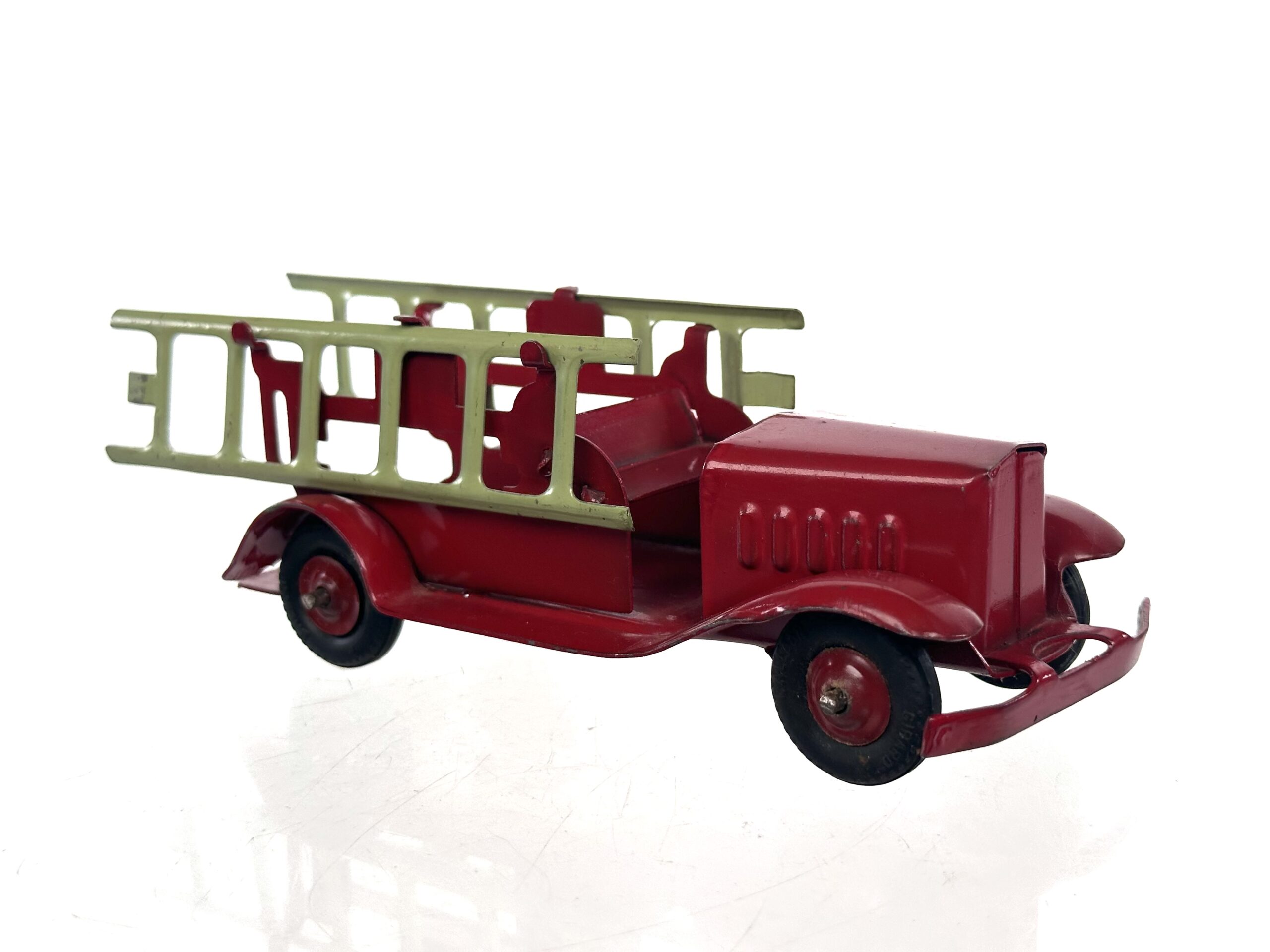 Girard Pressed Steel Toy Fire Truck *SOLD* - AntiqueToys.com - Antique ...